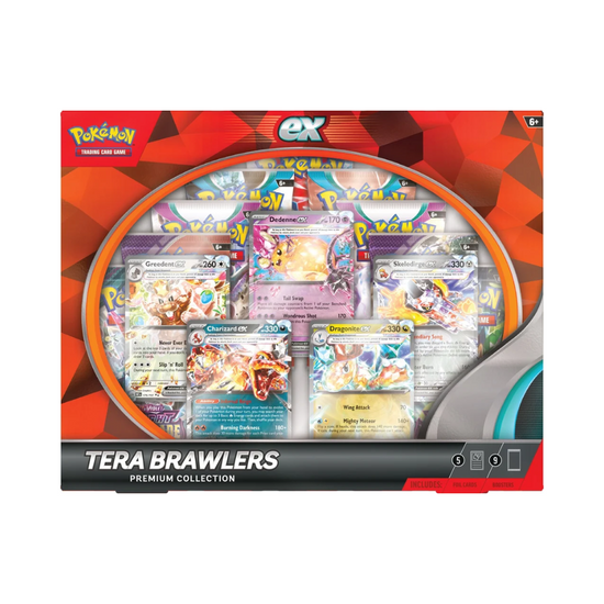 Pokémon TCG - Tera Brawlers Premium Collection Box Inglés